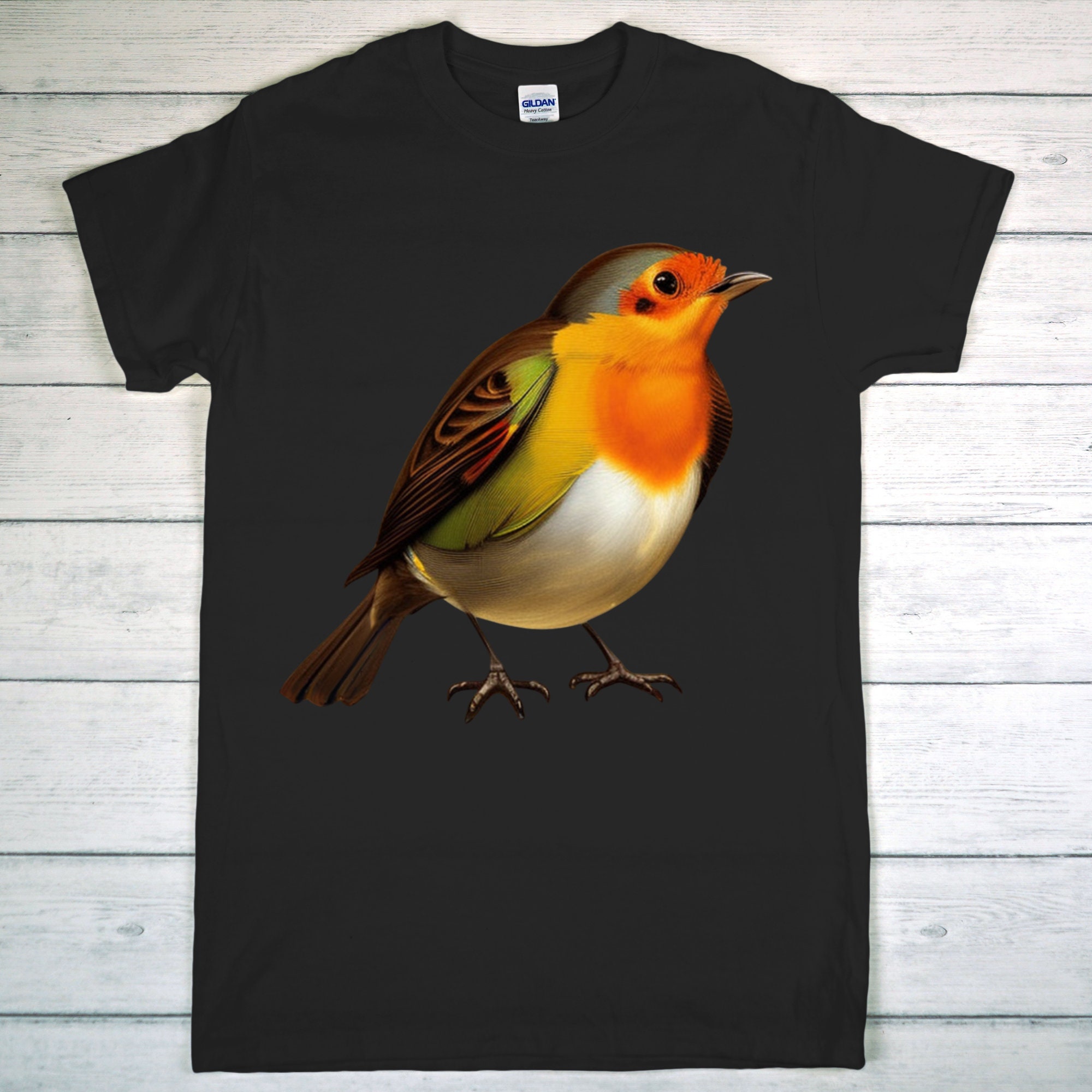 Robin Shirt, American Robin Shirt, Robin, Birdwatching Shirt, Robin ...