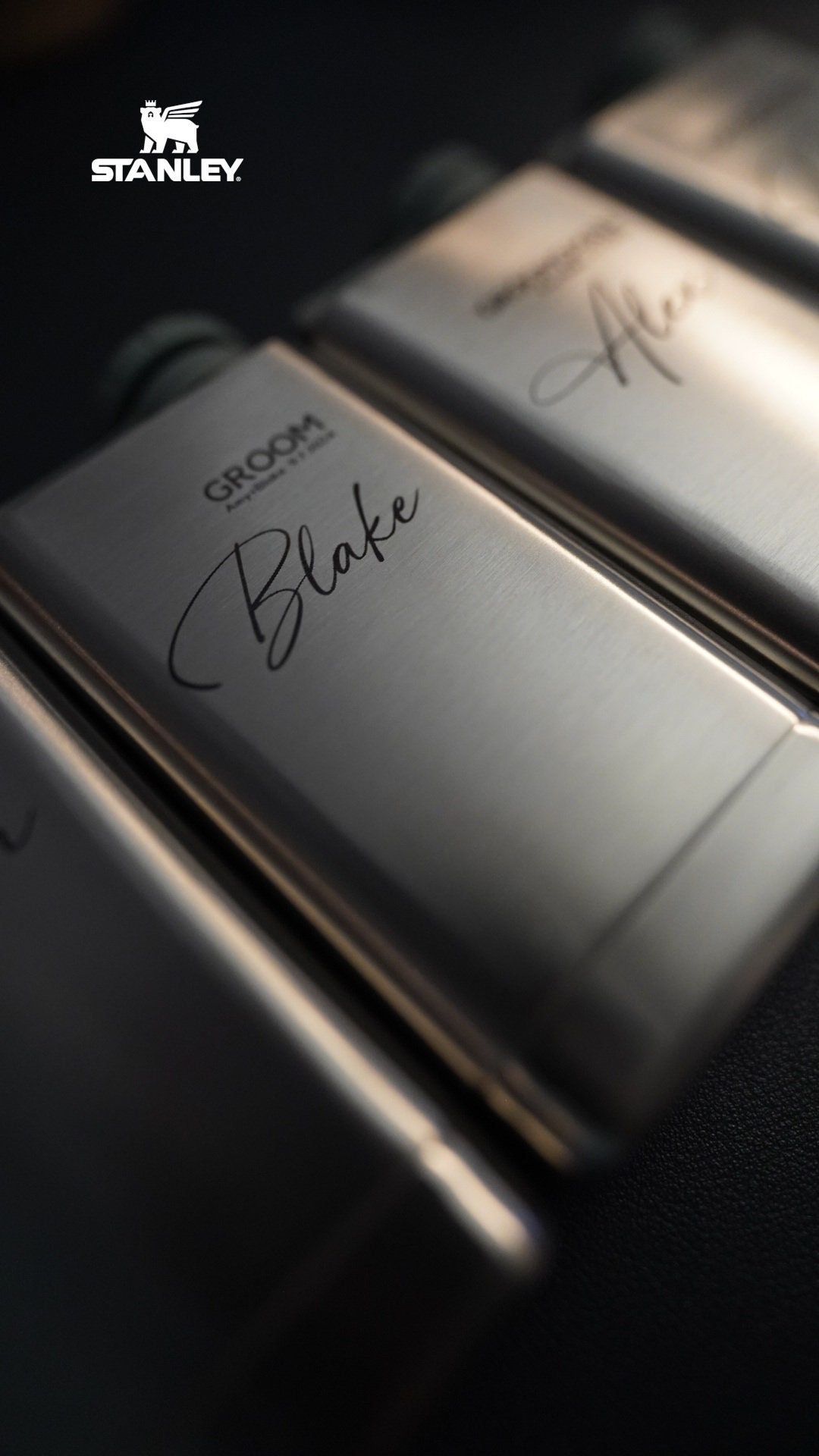 Custom Stanley Flask Personalized Groomsmen Gift - Etsy