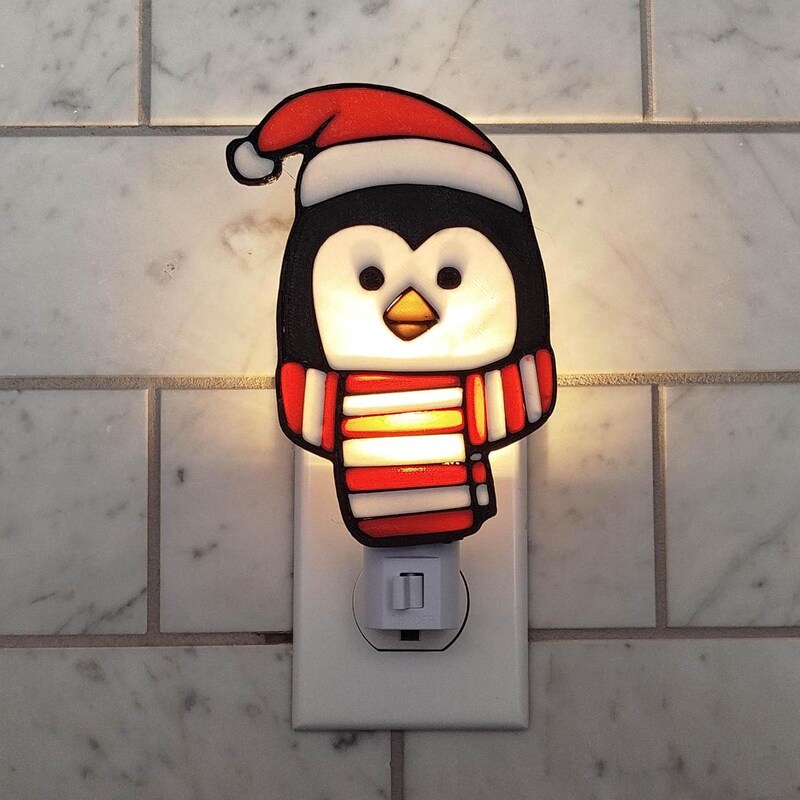 Penguin Lamp - Etsy