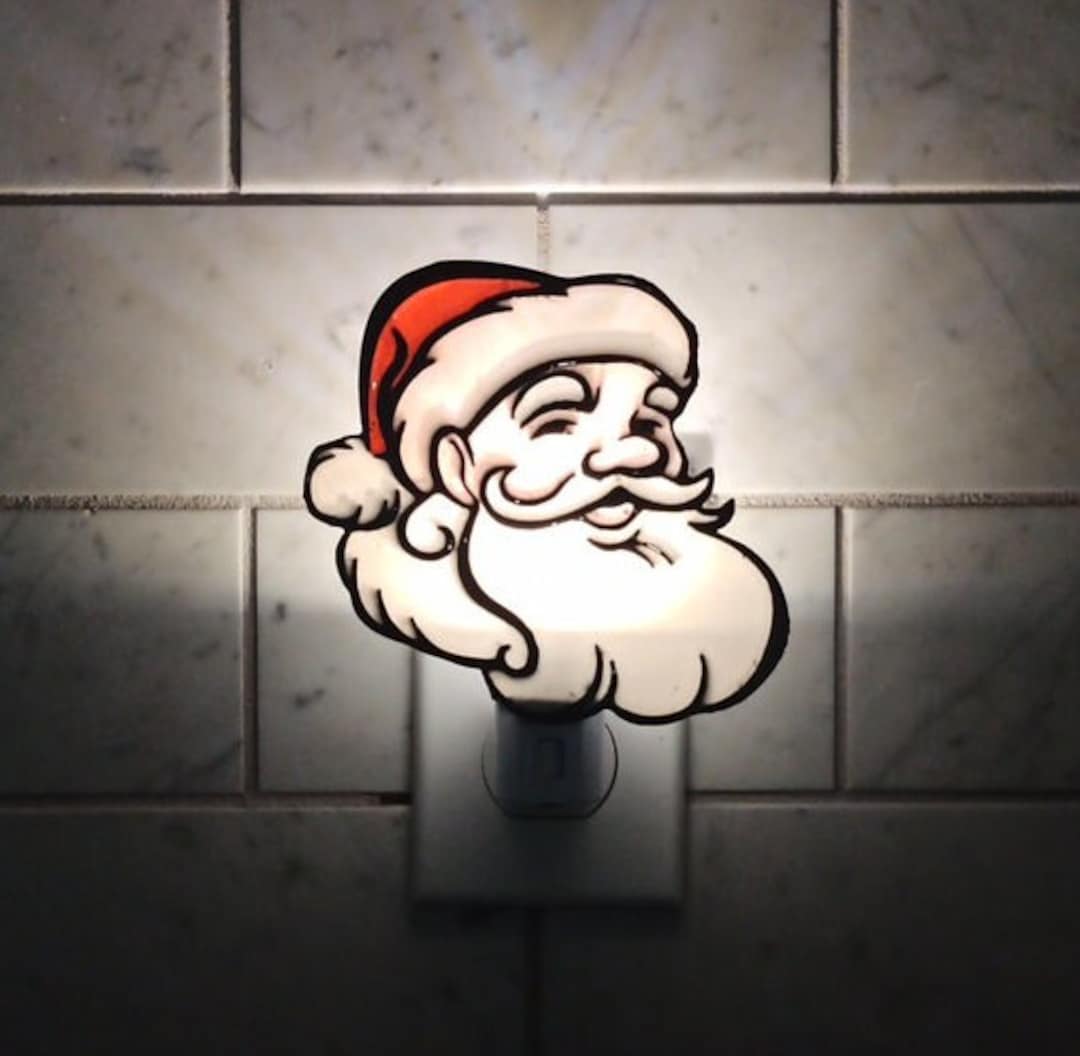 Santa Claus Night Light, Santa Night Light, Santa Claus Night Light ...