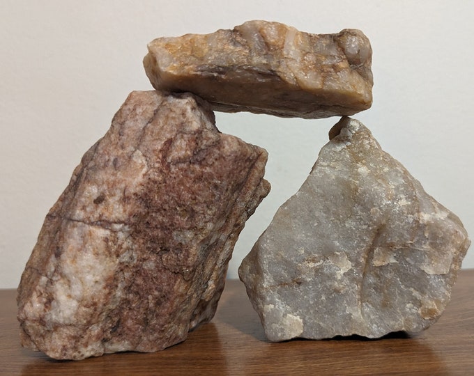 Quartzite Rainbow * 3 Pc Set of Metamorphic Rock Specimens or ...