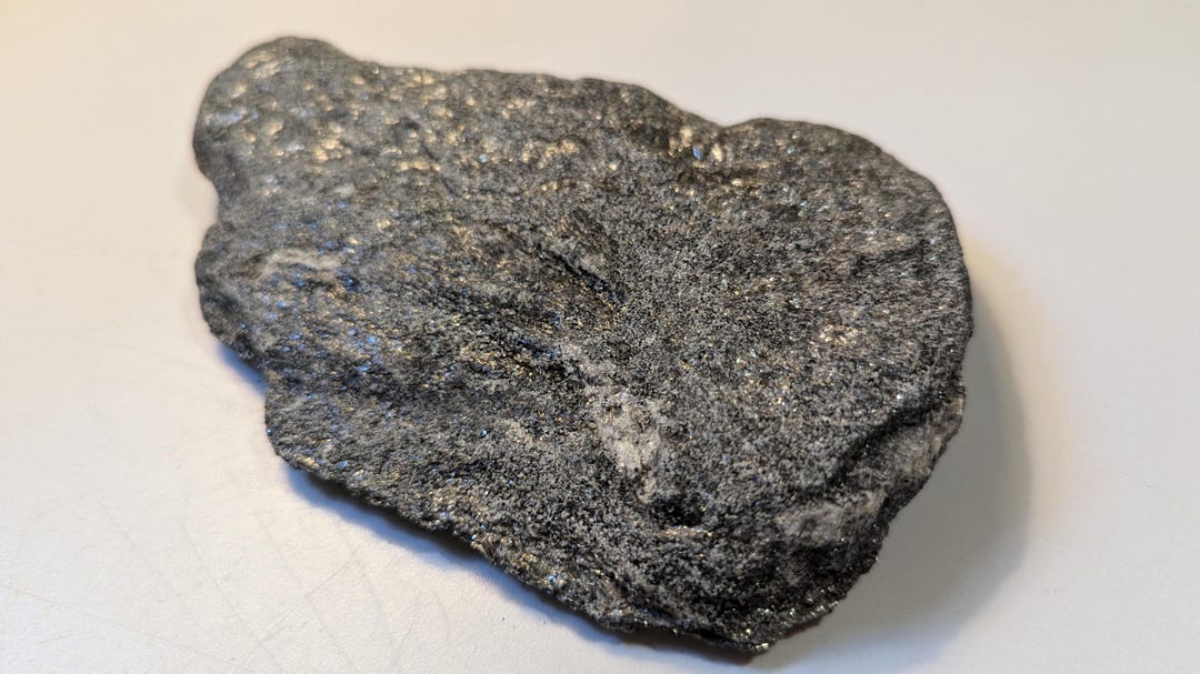 Silver Mica Schist * Large, Thin Silver-color Metamorphic Rock W ...