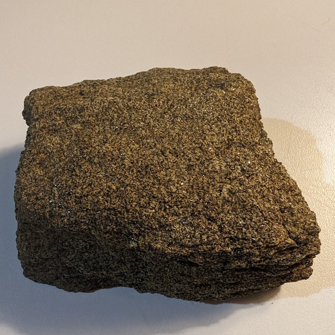 Micaceous Sandstone 11.9 Oz. Hand-size Sedimentary Specimen or ...