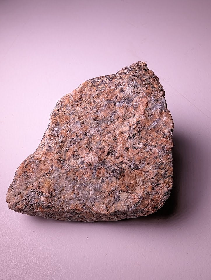Pink Granite Rocks 4 Pc Set Intrusive Igneous Specimens - Etsy