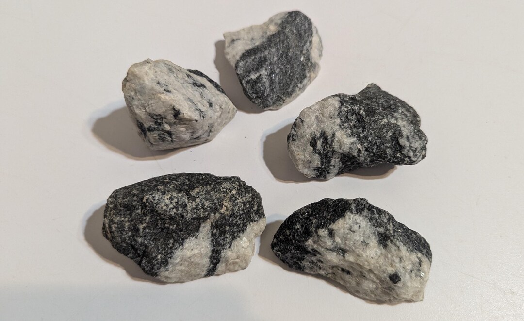 Intrusive Igneous Rock Specimens * 5-pc, Small, Decorative Black ...