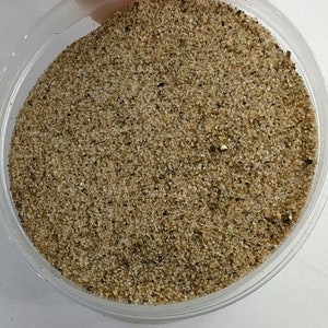 3 Oz Natural River Sand in Reusable Container: Clean, Sterilized ...