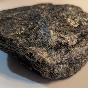 Mica Schist Rock 3 Lbs. 10.9 Oz Foliated Metamorphic Specimen With ...