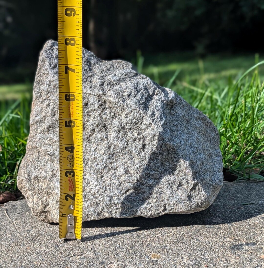 Gray Granite Rock * Large, Igneous Specimen, Decorative Granitic ...