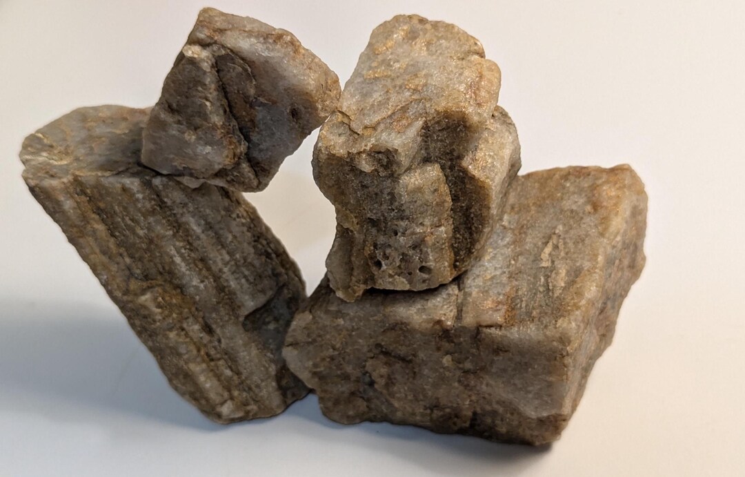 4 Piece Set of Variegated Quartzite Rocks * Over 2 Pounds of Naturally ...