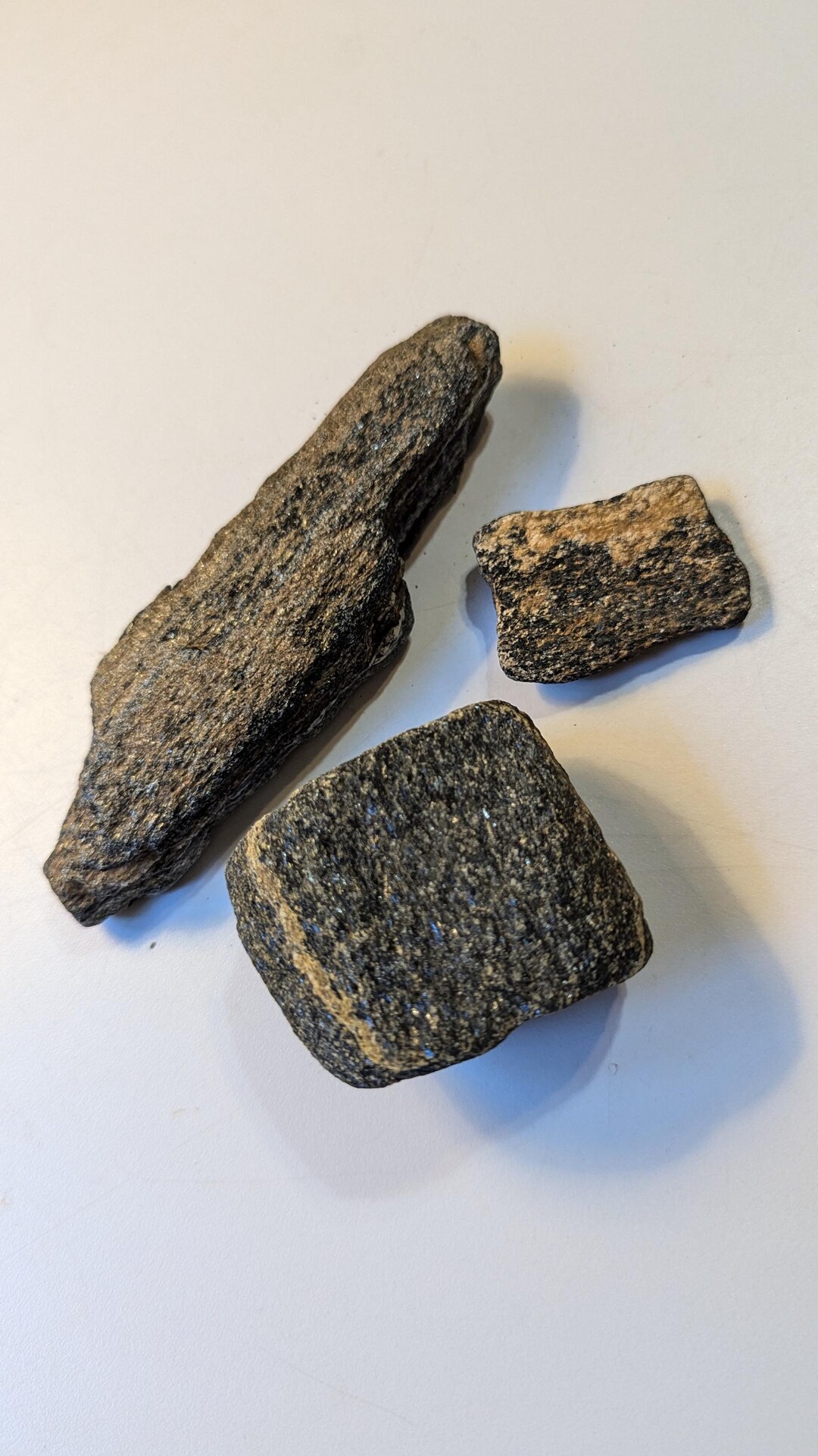 Schist Rocks * 3 Pc Set of Foliated and Gneissic Metamorphic Specimens ...