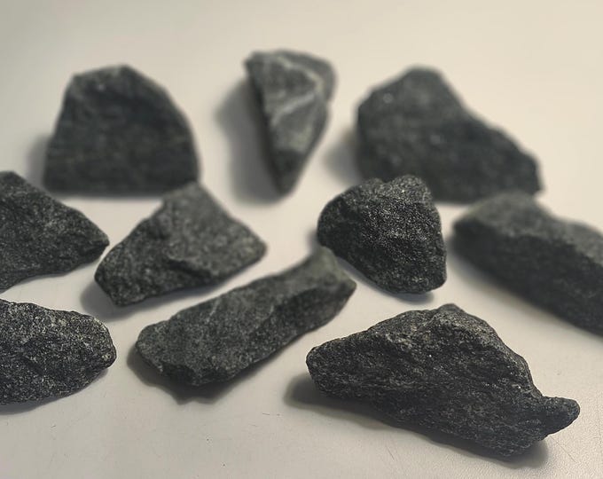 Black Granite Rocks * 10-pc Set Intrusive Igneous Specimens or ...