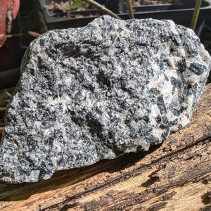 Diorite * Small, Intrusive Igneous Rock With Copper or Decorative Black ...