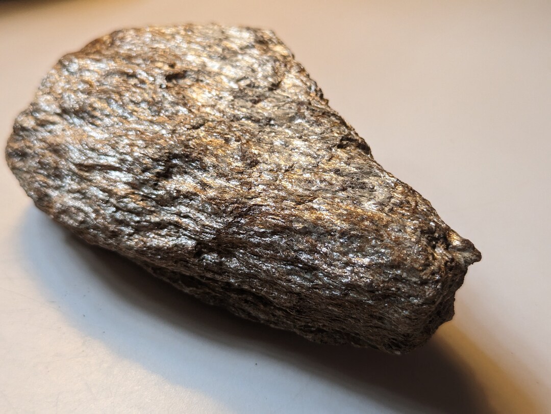 Mica Schist * 1 Lb. 11.7 Oz. Foliated Metamorphic Rock Specimen Showing ...