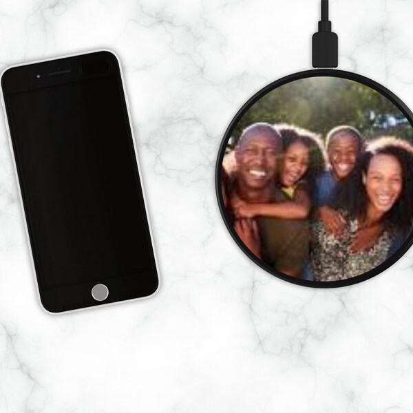 Wireless Charger Custom Logo - Etsy