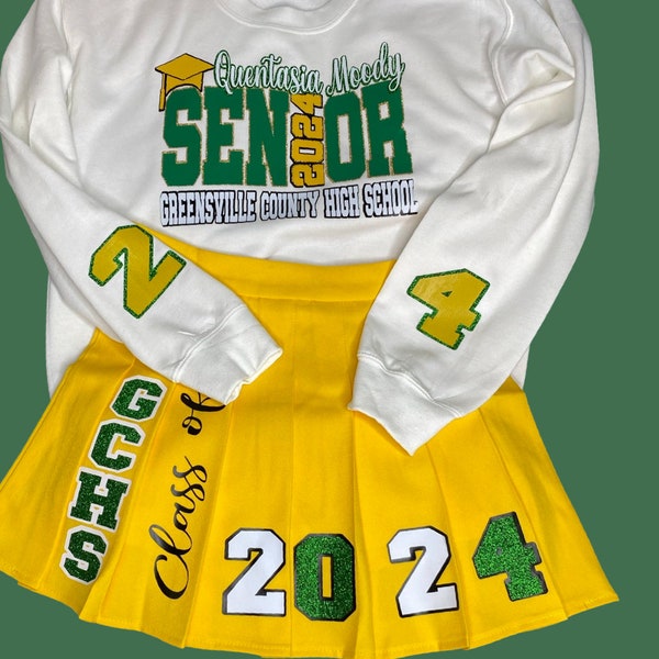 Senior Skirt Set - Etsy