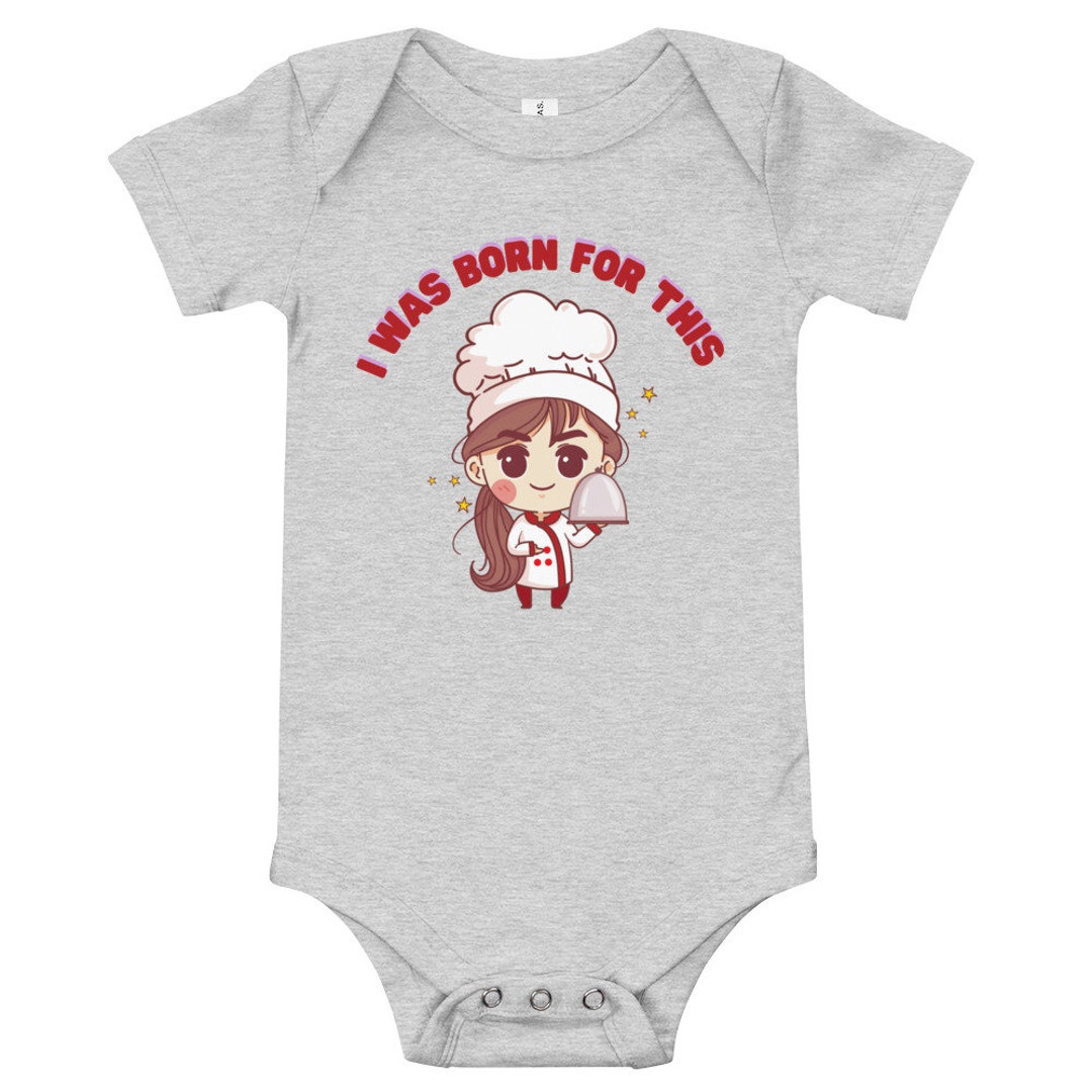 Baby Girl Chef I Was Born for This One Piece - Etsy