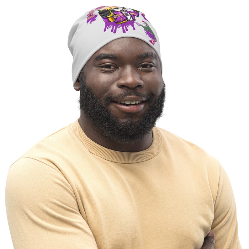 Graffiti V75 Beanie - Etsy