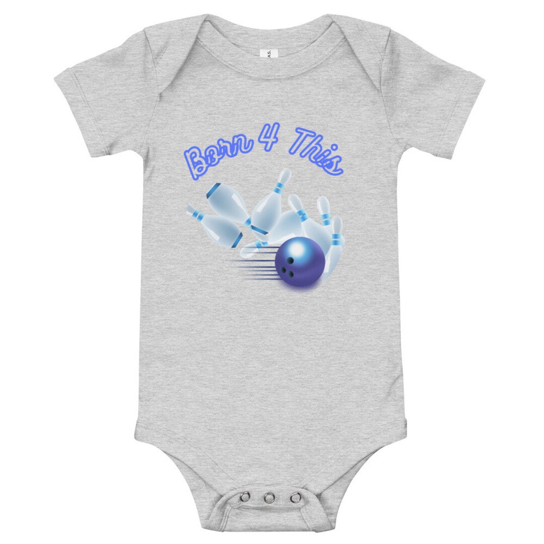 Baby Bowling Born for This One Piece - Etsy