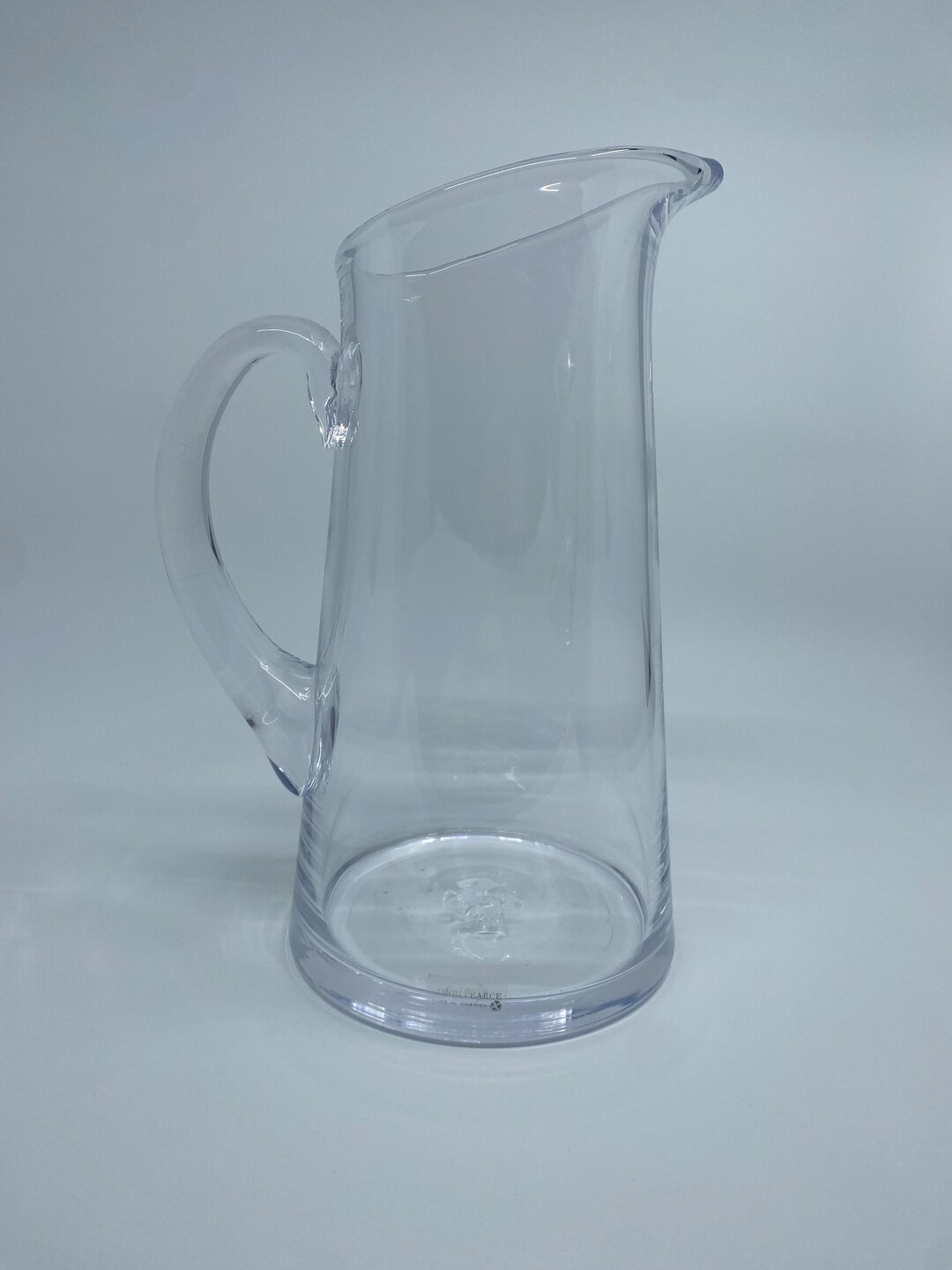 Pitcher by Simon Pearce, Handmade Glass Pitcher. - Etsy
