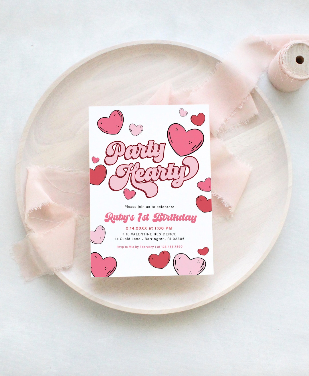 RUBY | Party Hearty Little Sweetheart Valentine's Day February Birthday ...