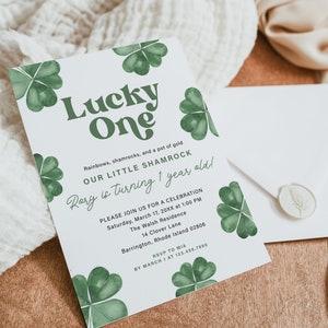 RORY | Lucky ONE St. Patrick's Day March First 1st Birthday Party ...