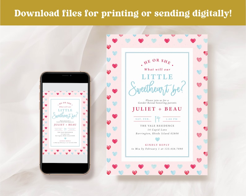 JULIET | Little Sweetheart Candy Hearts Valentine's Day February Gender ...
