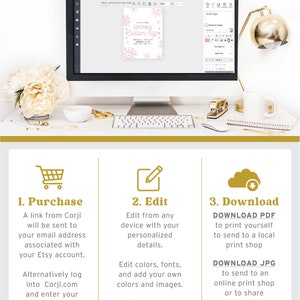 NIVIA | Winter Christmas Pink Snowflakes, Girl Birthday Party Sign ...