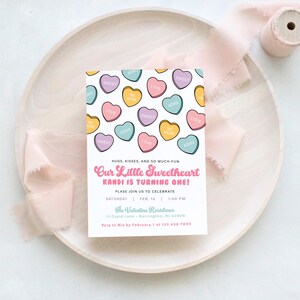 KANDI | Little Sweetheart ONE Valentine's Day February Birthday Party ...