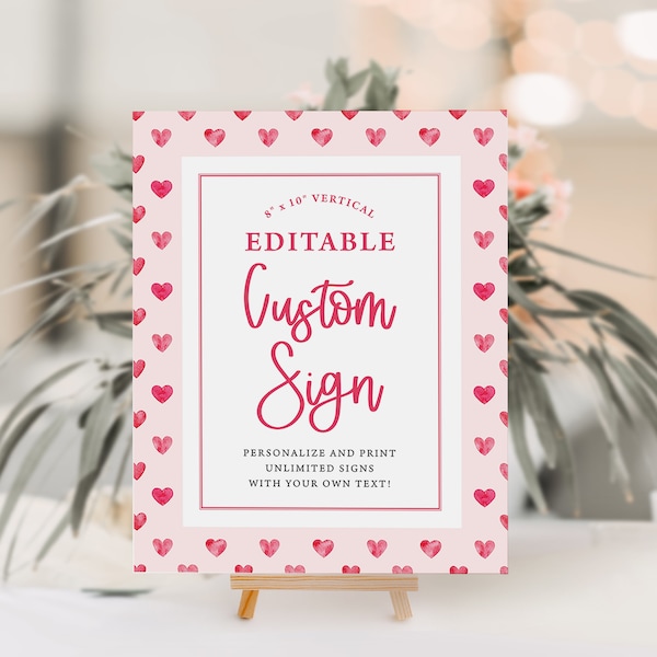 Valentines Day Sign - Etsy