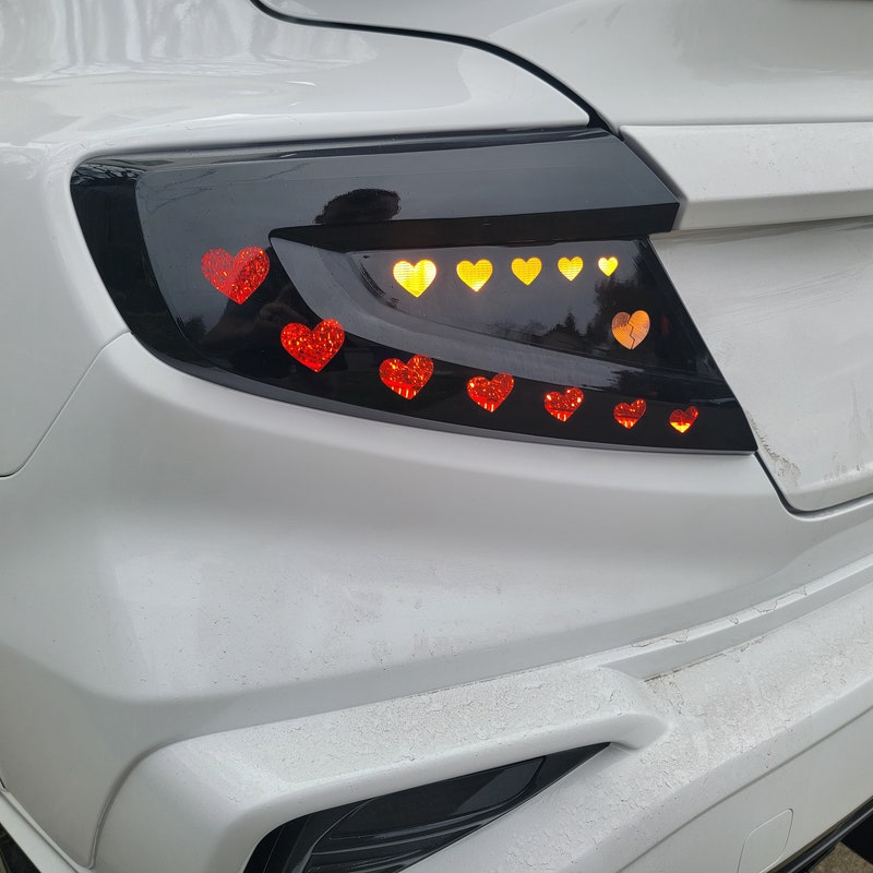 Heart Tail Lights - Etsy