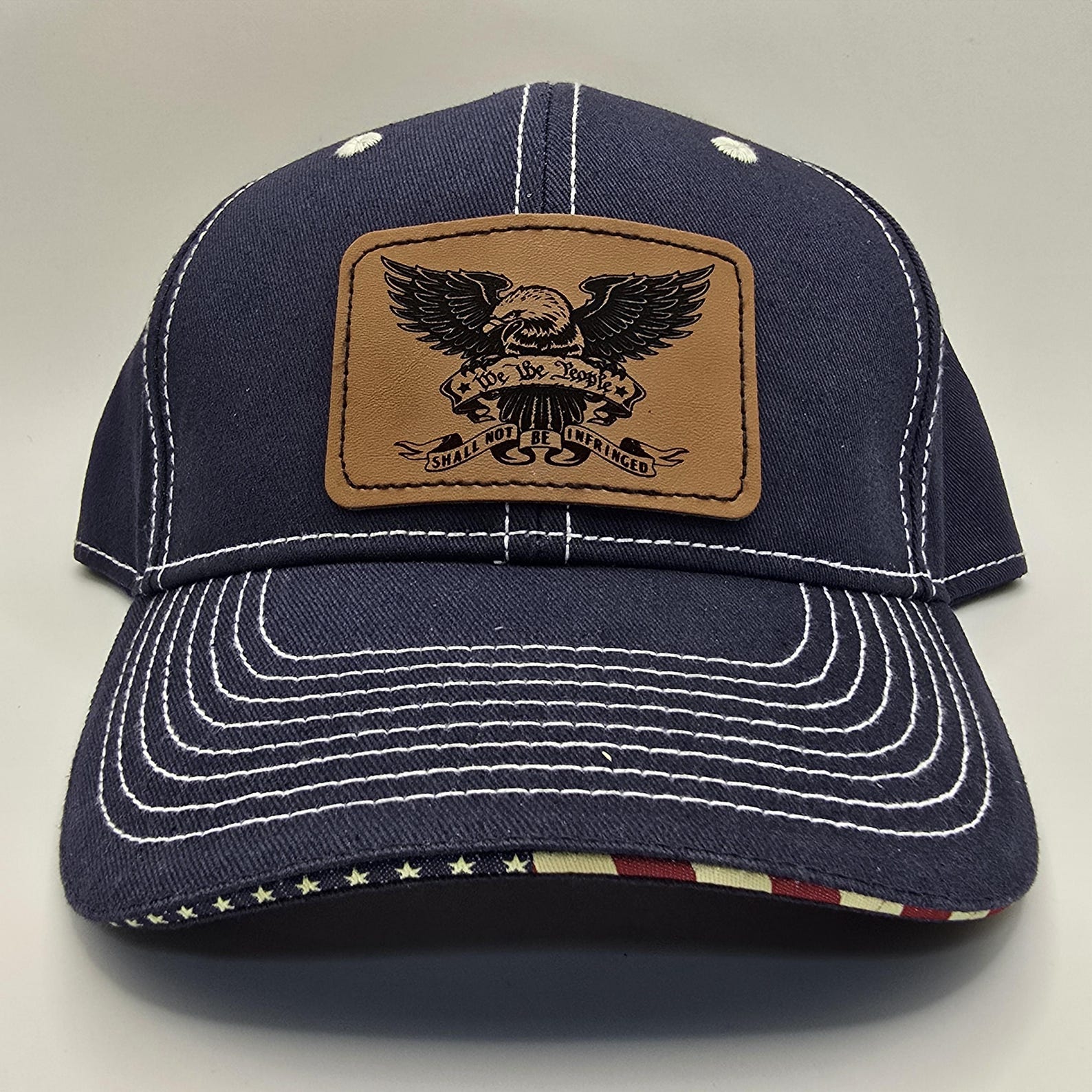 Leatherette Patch Cap - Etsy