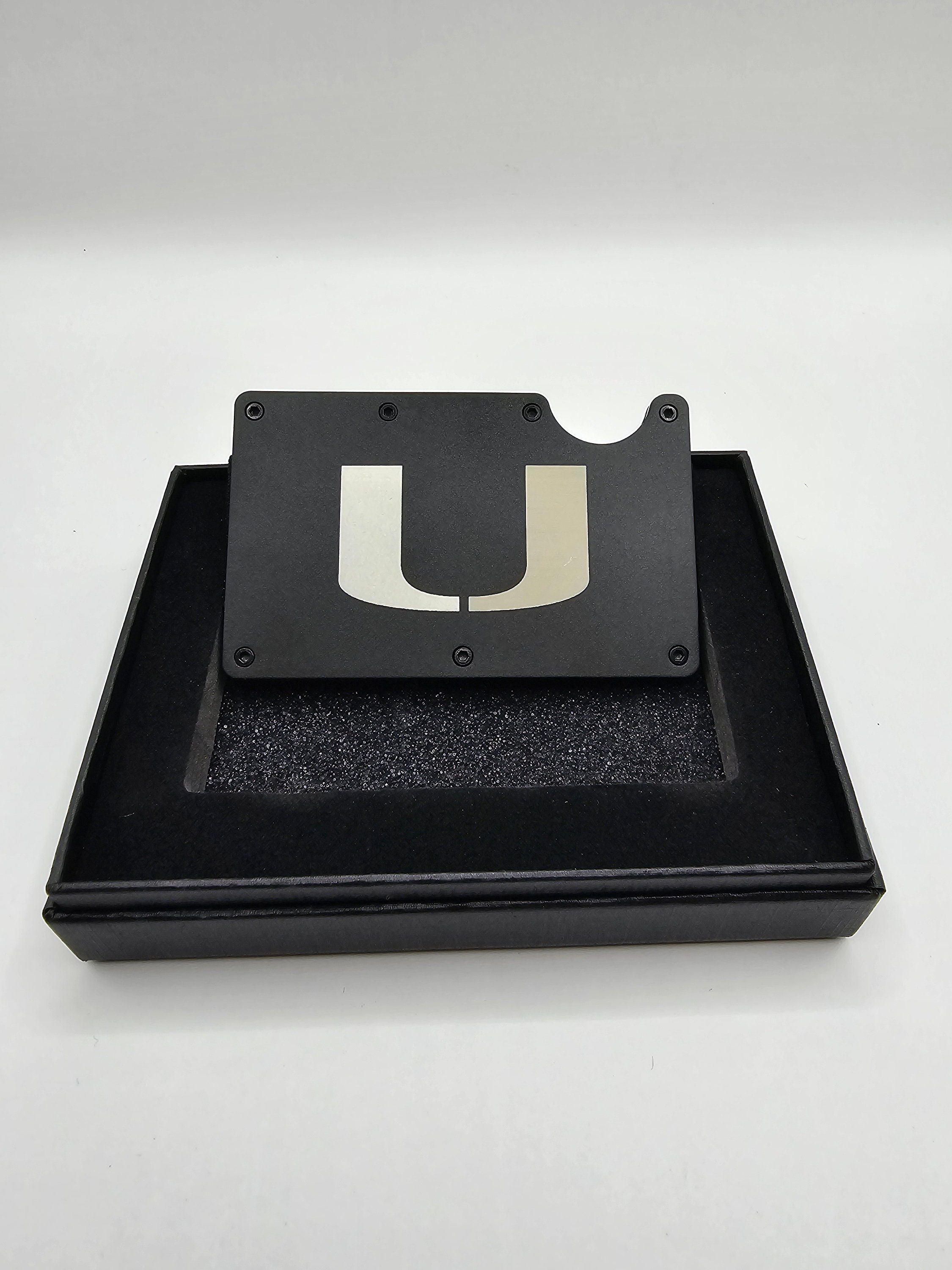 Customized Minimalistic RF Blocking Metal Wallets With Gift Box - Etsy