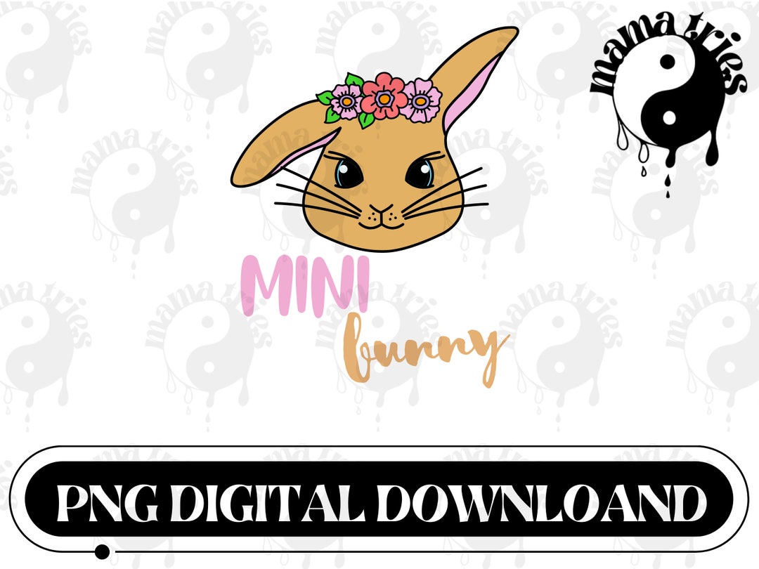 Mini Coelhinho - Arquivo Digital PNG de Páscoa - Design de Camisa ...
