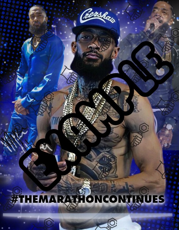 Nipsey Hussle Png Etsy