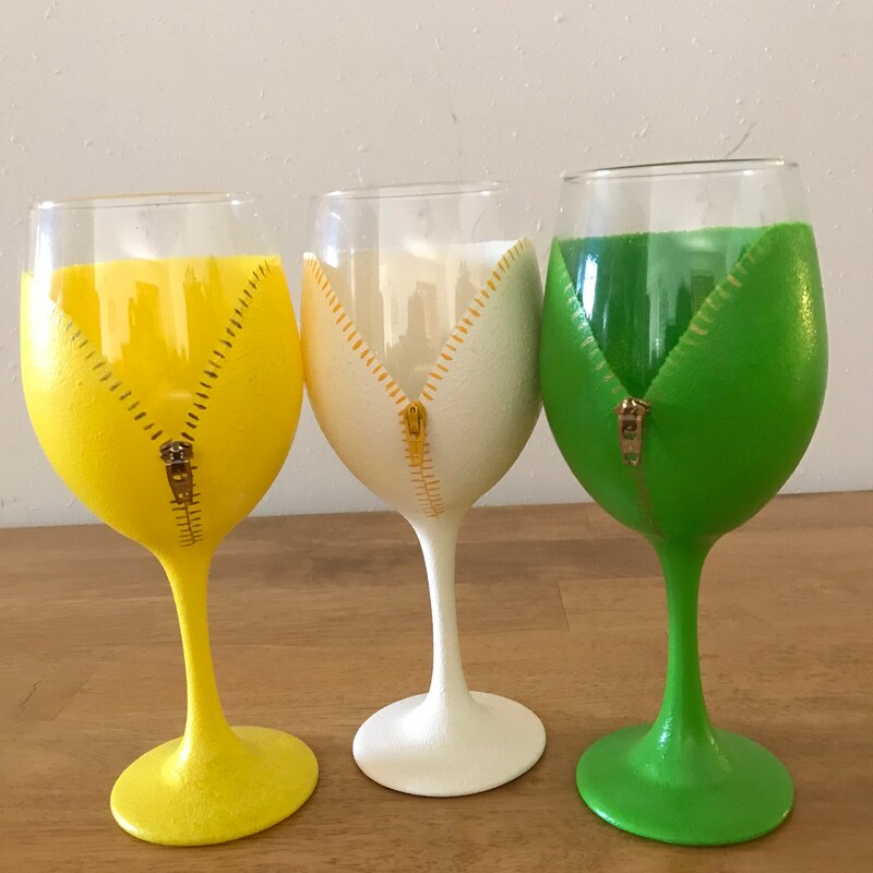 Zipper Glass - Etsy