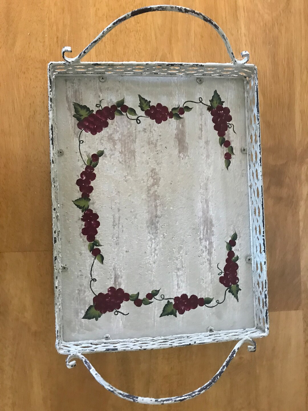 Red Grape Tray. Purple Grape Tray. - Etsy