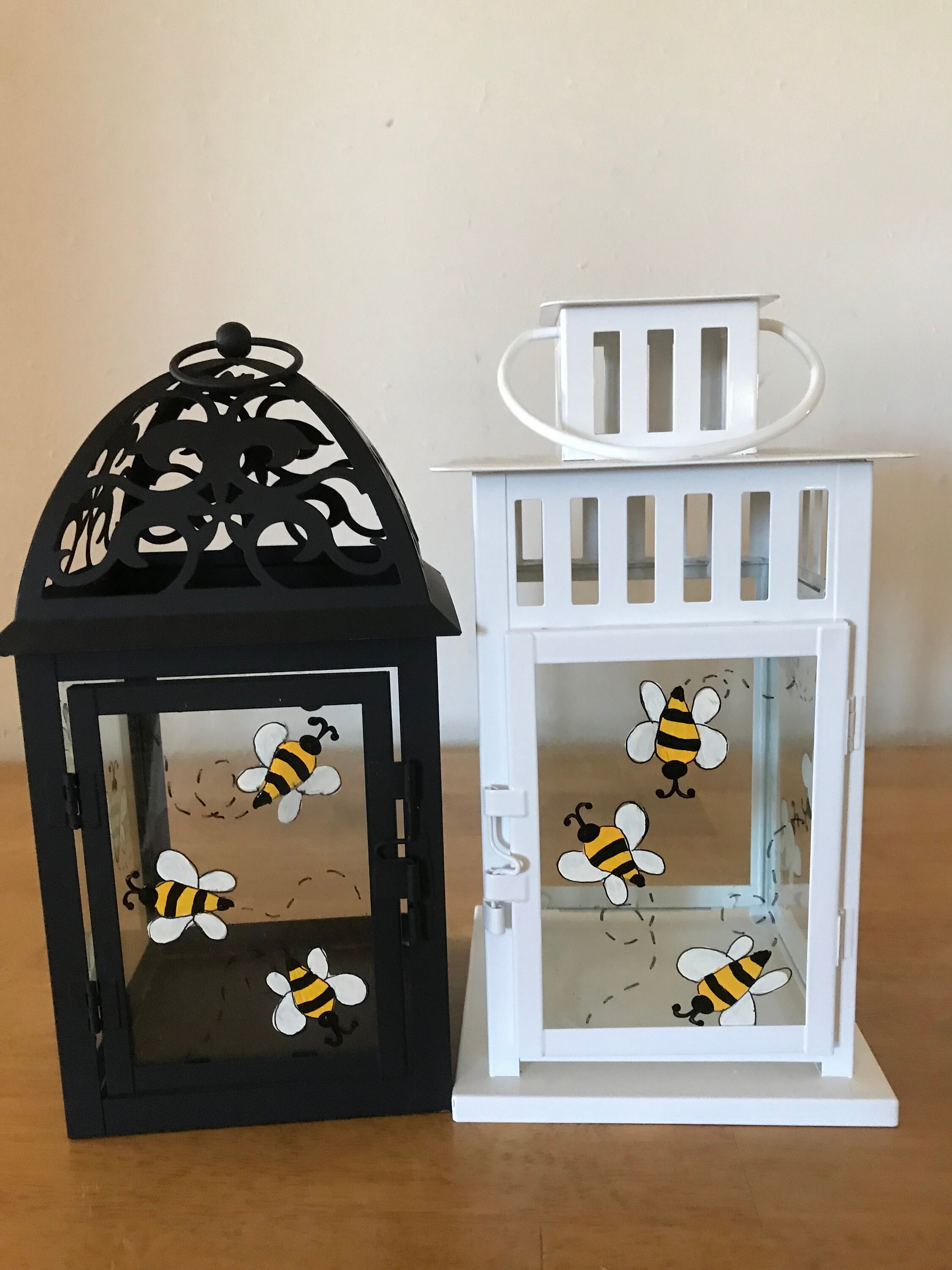 Bumble Bee Lantern. Bumble Bee Night Light. - Etsy