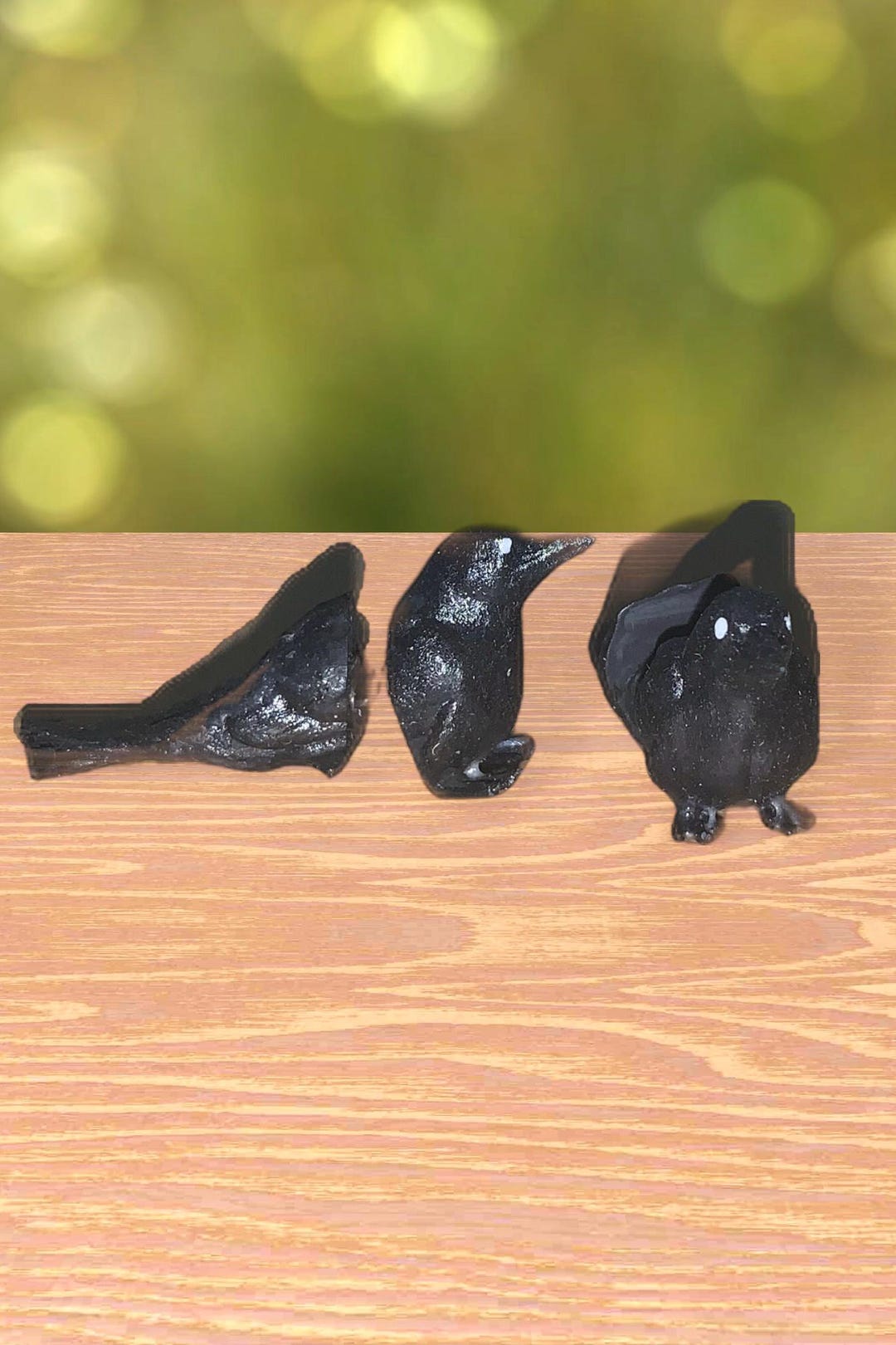 Crows 3D Printed Earrings, Full Pet, Hypoallergenic - Etsy