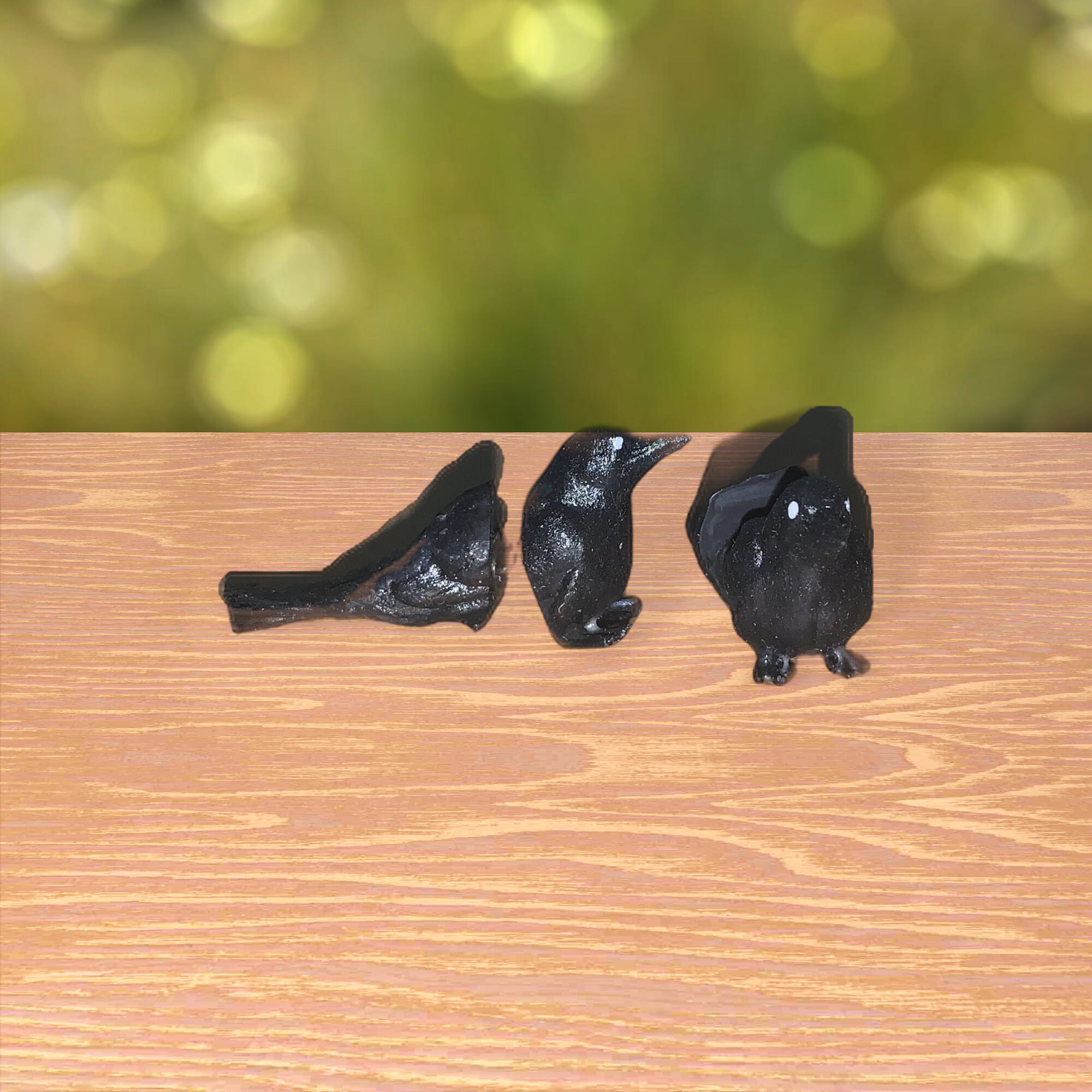 Crows 3D Printed Earrings, Full Pet, Hypoallergenic - Etsy