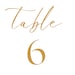 Table Numbers for Wedding, Special Occasions, Etc (downloadable Png ...