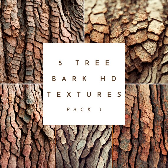 Tree Bark Digital Paper Wood Texture Paper Wooden Paper - Etsy