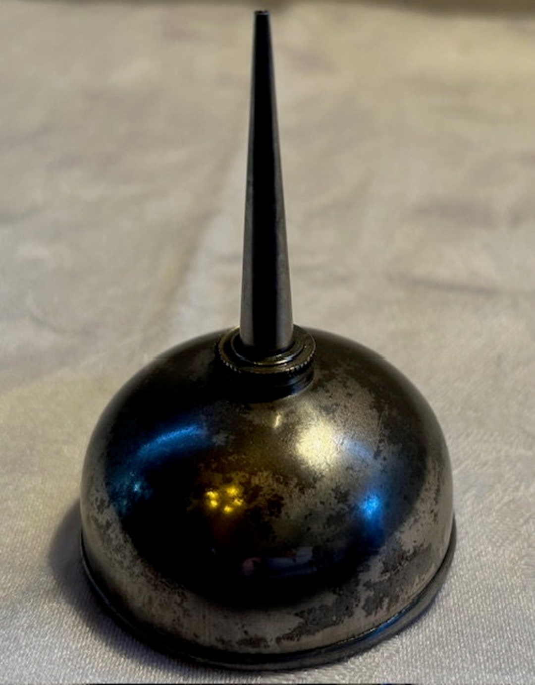 Vintage Metal Thumb Pump Sewing Machine Oil Container - Etsy