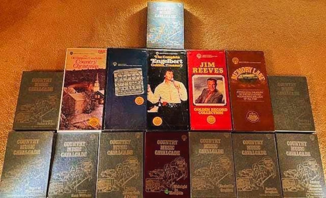Lot of 15 Box Sets of Vintage Country Music 8 Track Tapes - Etsy