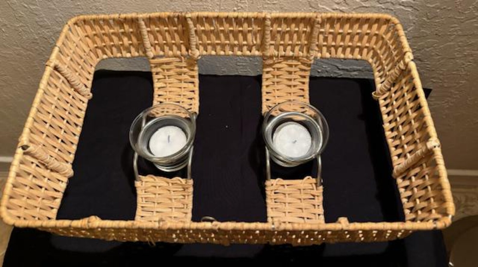 Vintage Clear Pyrex Rectangular Casserole Dish With Wicker Stand & 2 ...