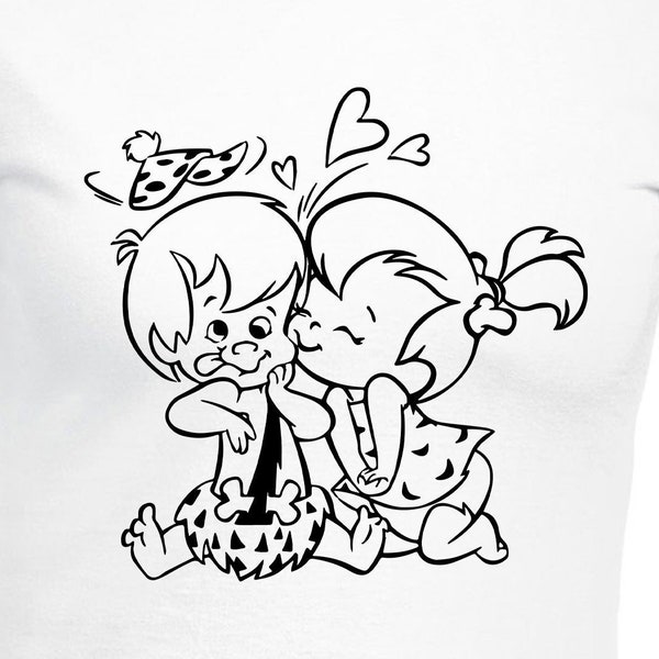 Pebbles and Bam Bam - Etsy