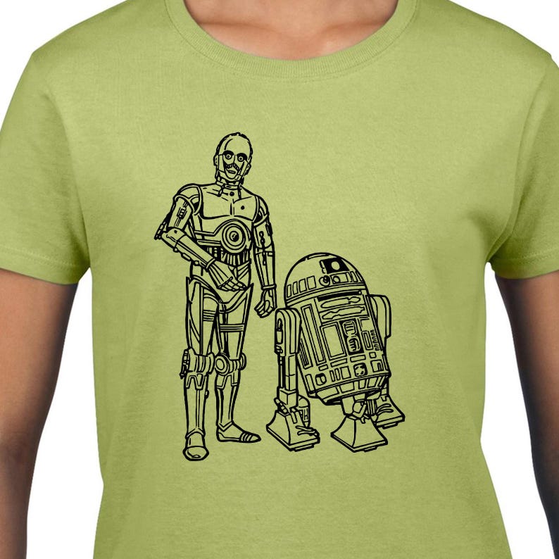 R2D2 and C3PO Digital Cut Files - Design Files - Cricut - Svg ...