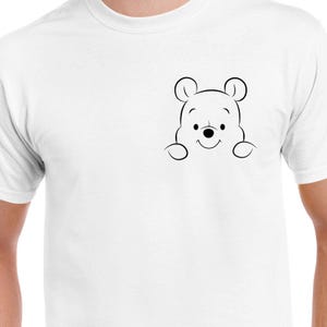 Pooh Peeking Digital Cut Files - Design Files - Cricut - SVG ...