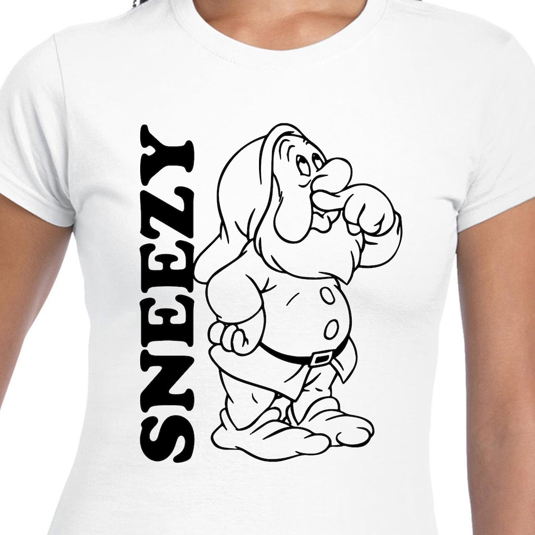 Sneezy Dwarf Digital Cut Files - Design Files - Cricut - SVG ...