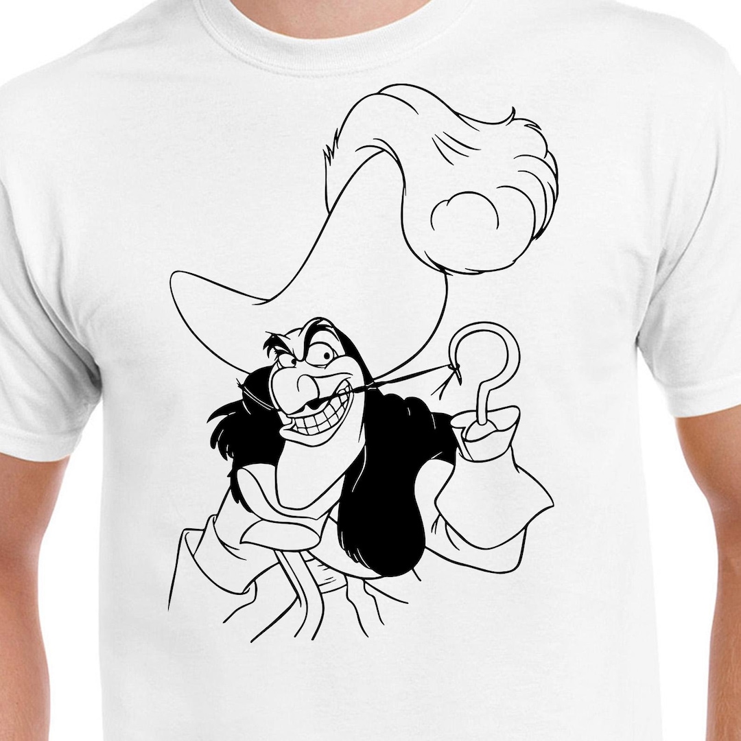 Captain Hook Digital Files - Design Files - Cricut - SVG - Silhouette ...
