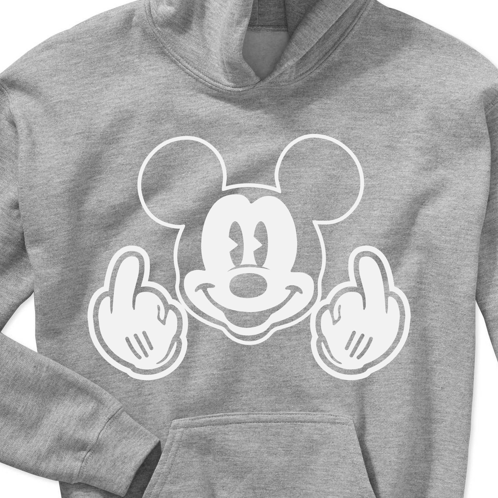 Mickey Middle Finger Digital Files - Design Files - Cricut - SVG ...